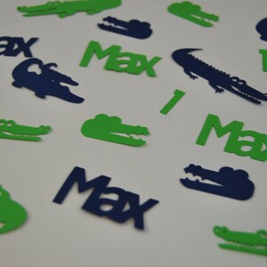 Alligator Confetti, Alligator Birthday, Alligator Party Decor ...