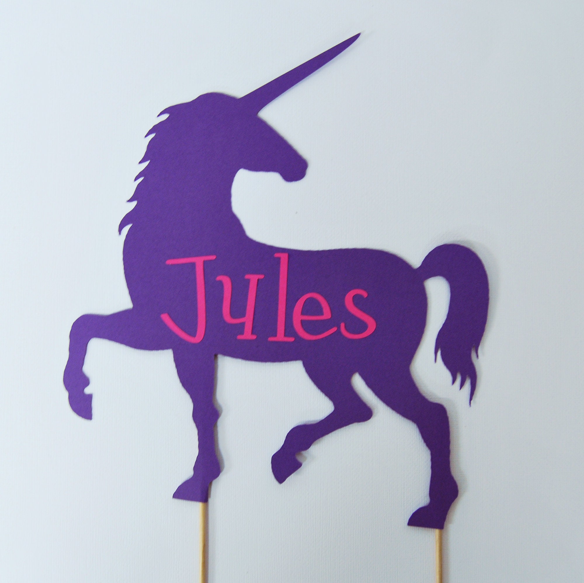 Unicorn Cake Topper Unicorn Birthday Decor Unicorn Party | Etsy