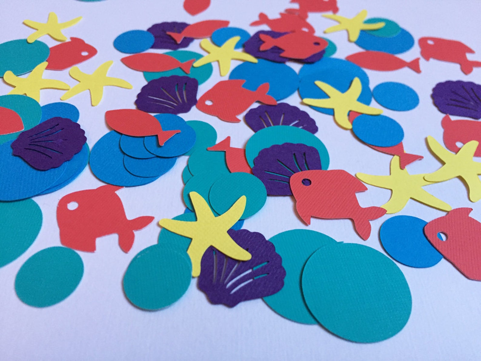 Under the Sea Confetti Under the Sea Party Decoration Under | Etsy