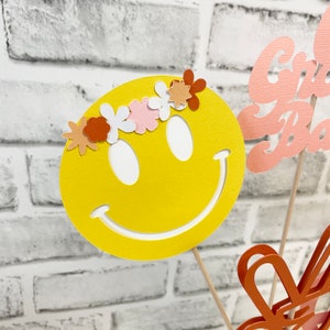 One Groovy Baby Centerpiece, One Groovy Baby, Groovy First Birthday ...