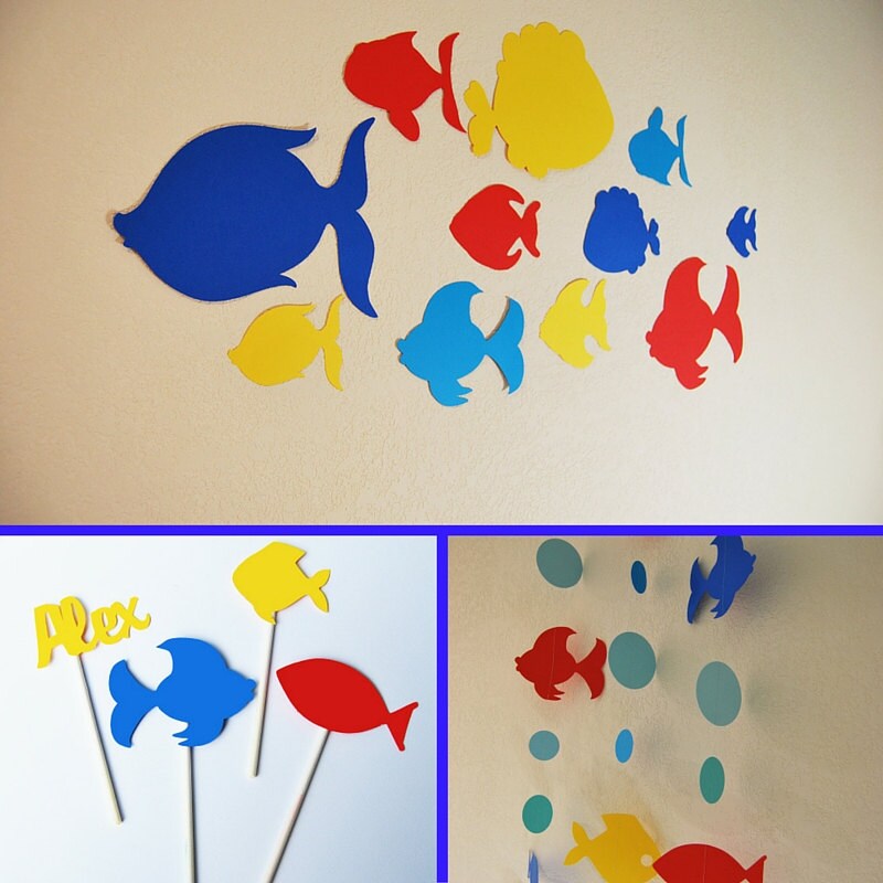 One Fish Two Fish Dr Seuss Baby Shower Dr Seuss First - Etsy
