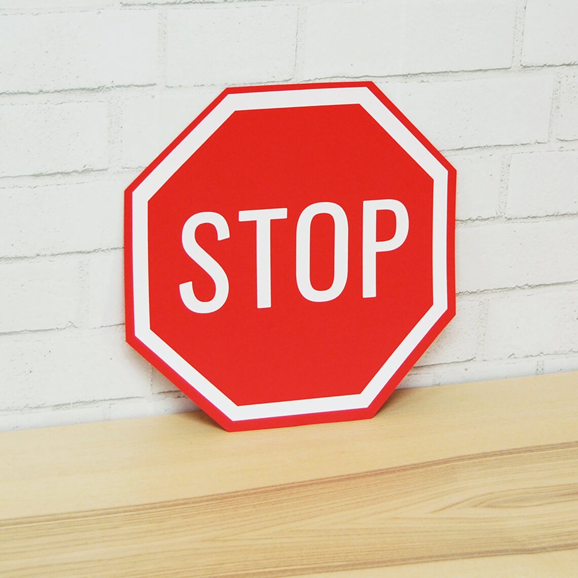 Stop Sign Race Car Party Sign Stop Sign Decoration Race Car - Etsy
