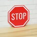 Stop Sign, Race Car Party Sign, Stop Sign Decoration, Race Car Birthday ...