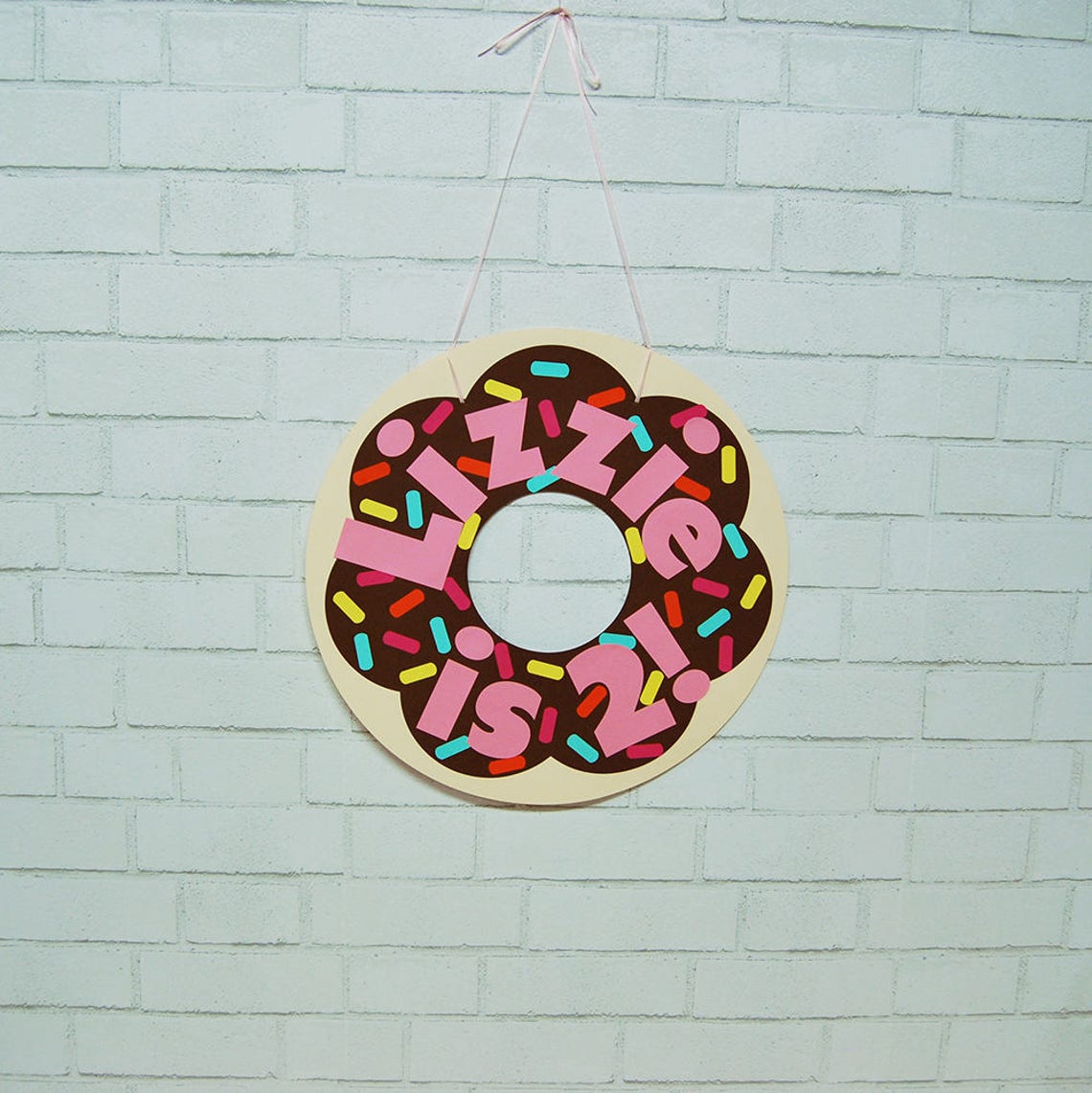 Donut Birthday Sign Donut Party Sign Donut Birthday Decor - Etsy
