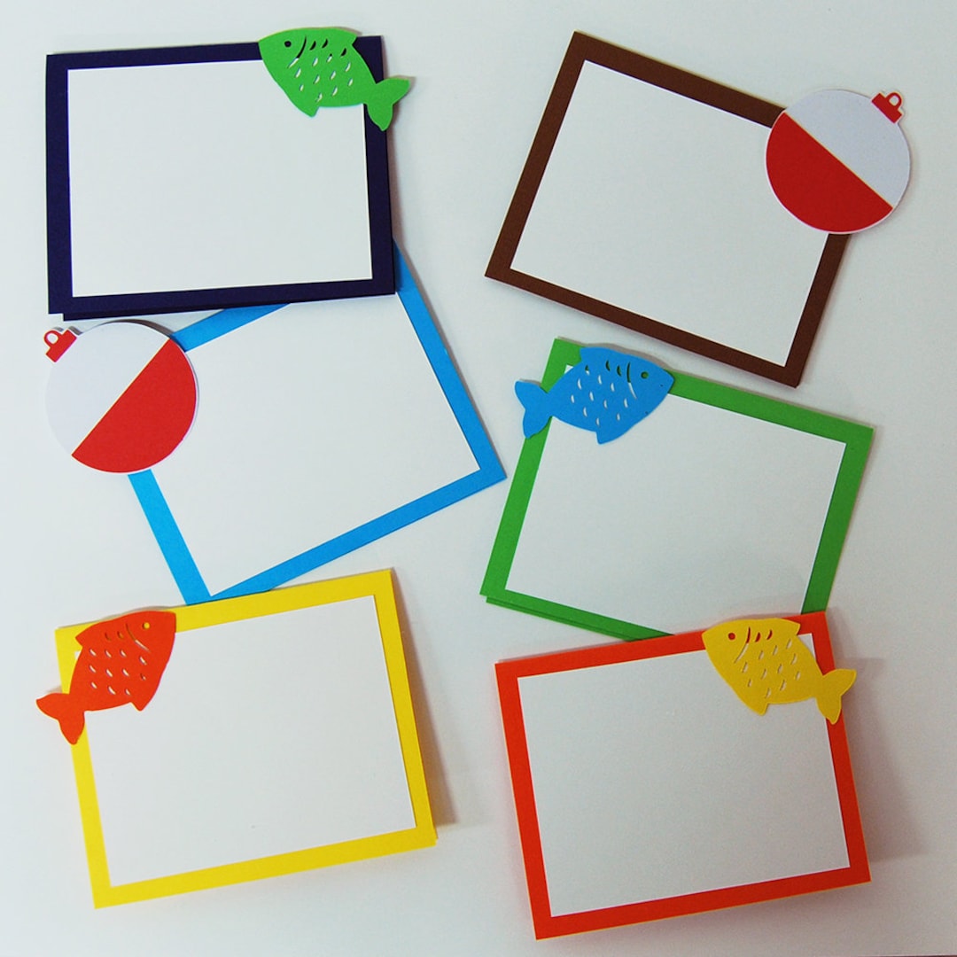 Fish Birthday Buffet Cards, Fish Themed Buffet Labels, Gone Fishing ...