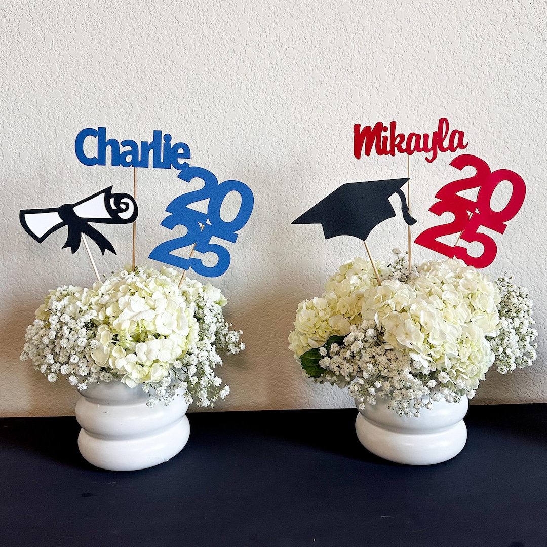 Graduation Centerpiece, Class of 2026, Graduation Party Decoration ...