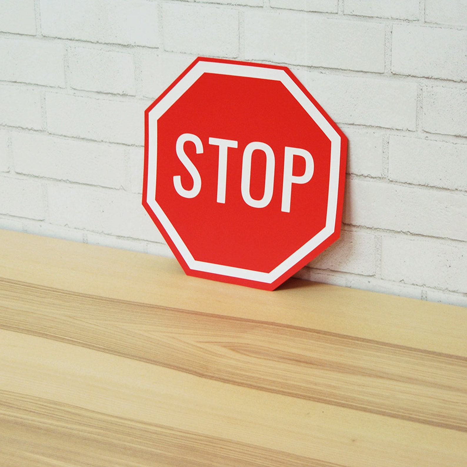Stop Sign Race Car Party Sign Stop Sign Decoration Race Car - Etsy
