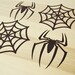 Spider Wall Decor, Spiderweb Wall Decor, Spider Party Decor, Spider ...