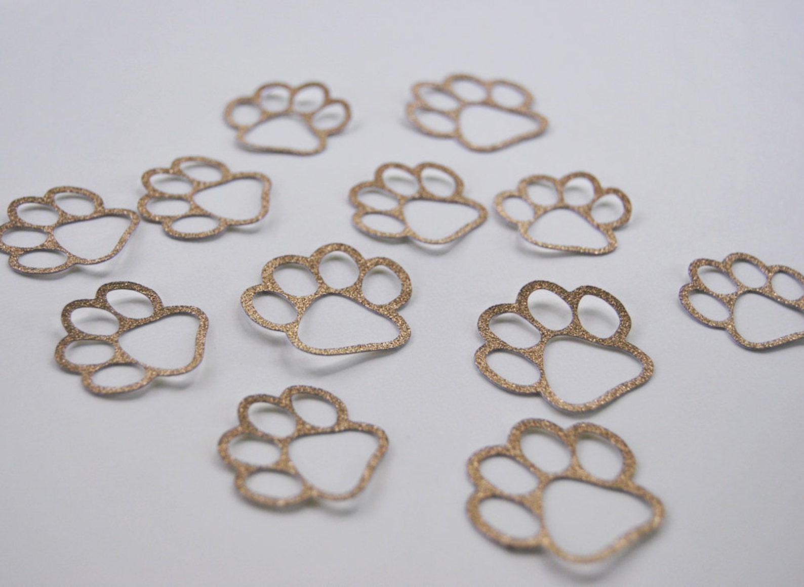 Paw Print Confetti Dog Paw Confetti Custom Parties by Partyatyourdoor ...