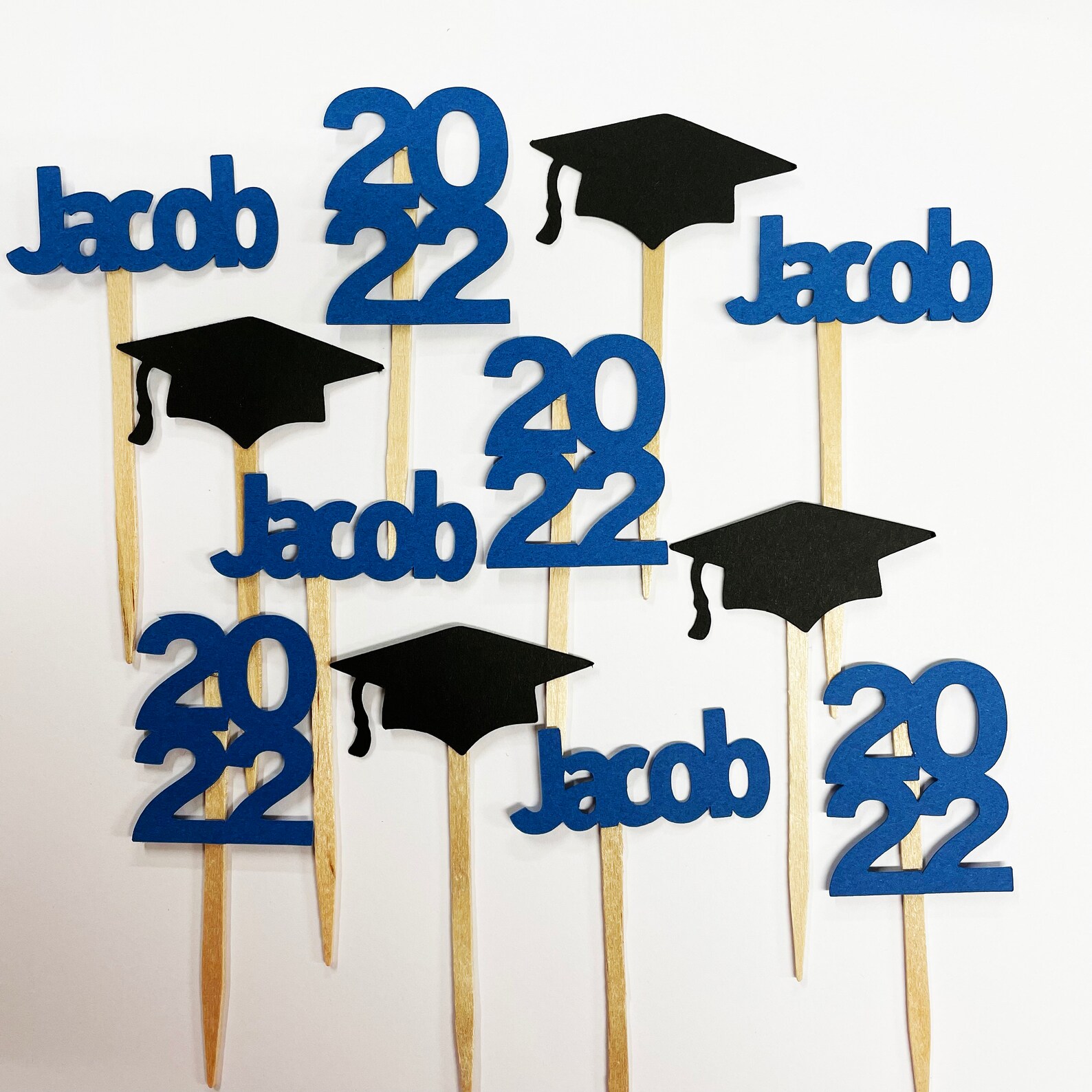 Graduation Cupcake Toppers Graduation Decorations Graduation - Etsy