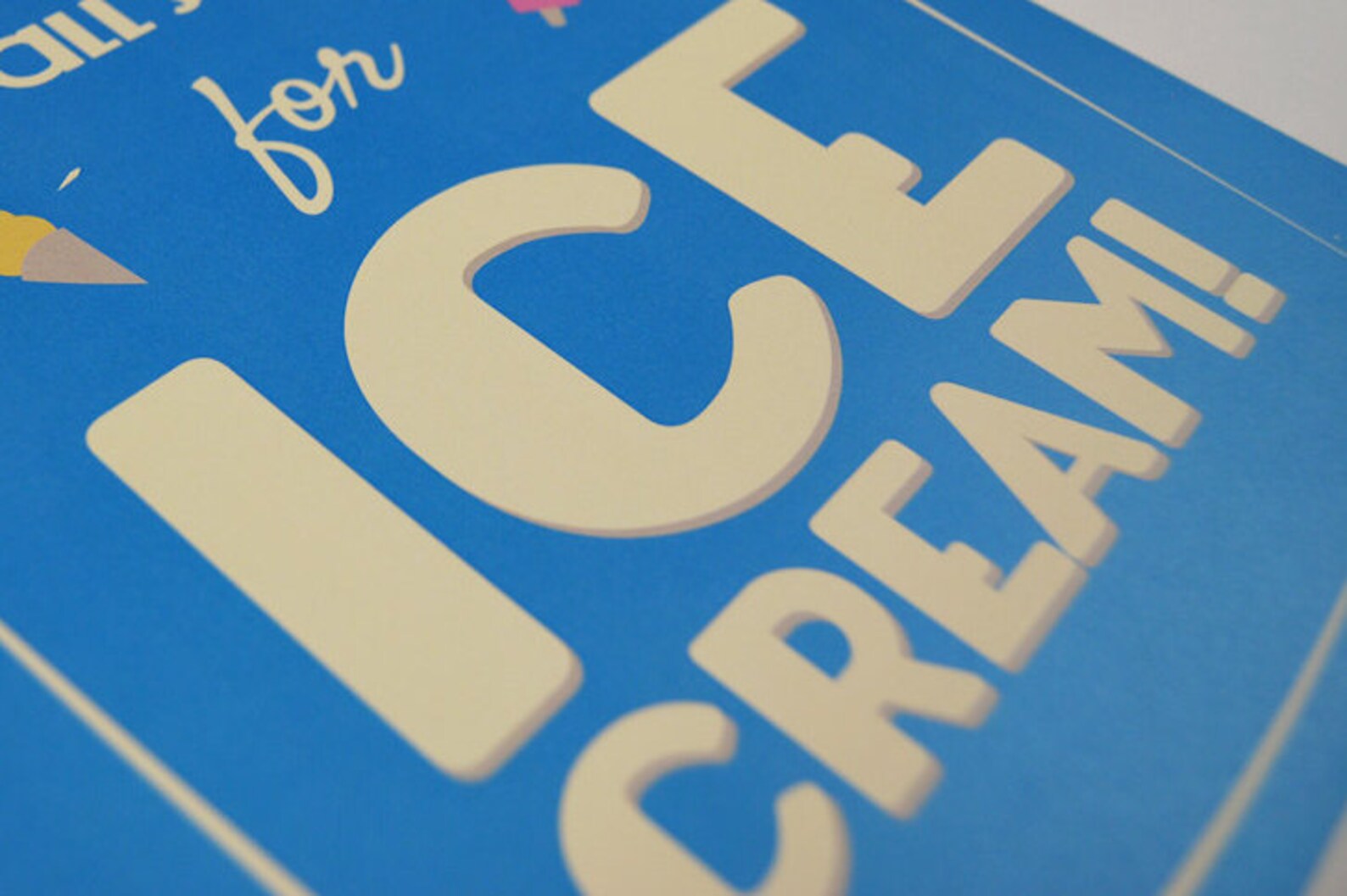 Ice Cream Party DIGITAL DOWNLOAD, I Scream You Scream We All Scream for ...