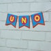 Uno Highchair Banner, Fiesta First Birthday Banner, Fiesta Highchair ...