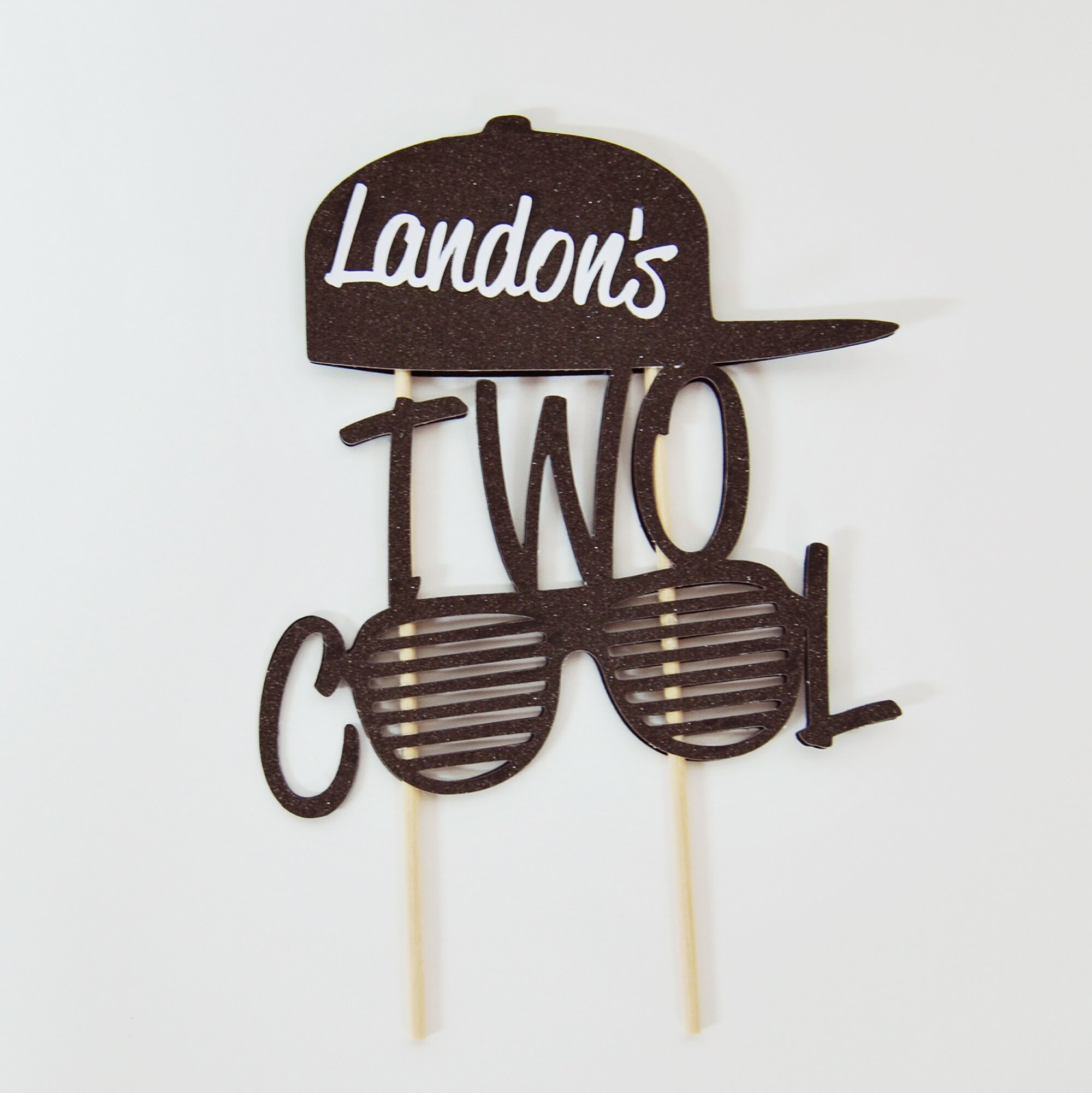 Two Cool Cake Topper Two Cool Birthday Decor Two Cool Two | Etsy