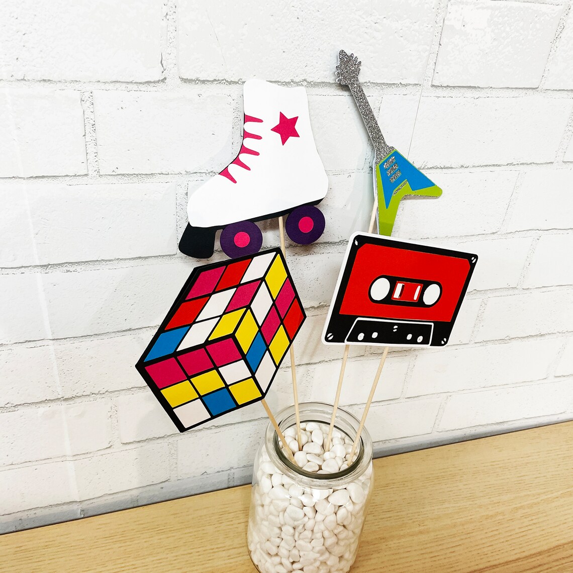 80's Party Centerpiece 80's Birthday Centerpiece - Etsy