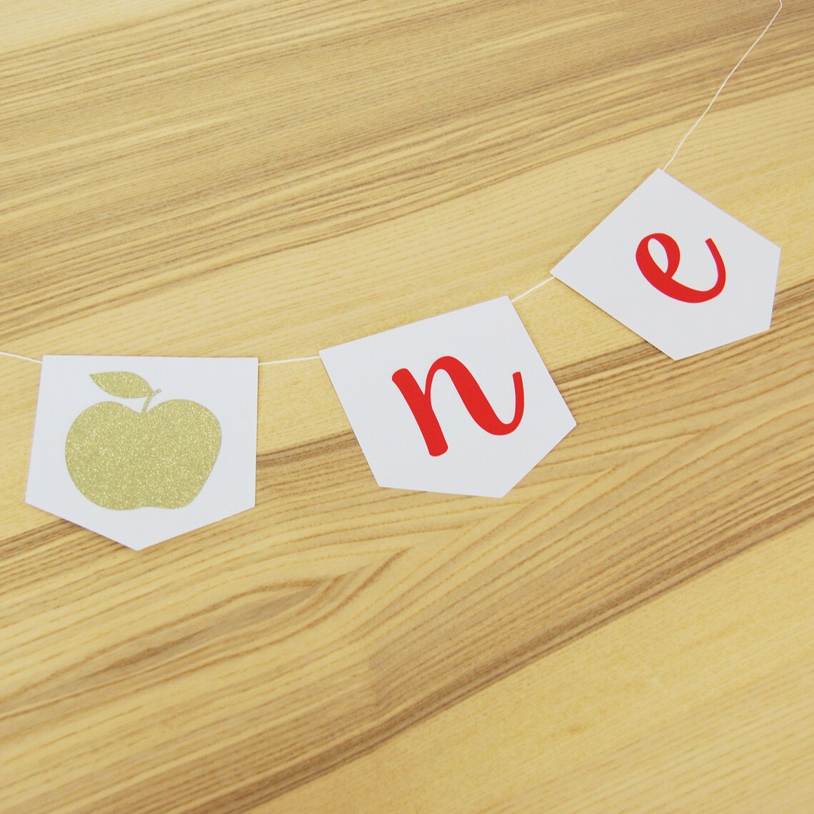Apple High Chair Banner, Apple ONE Banner, Apple First Birthday, Apple ...