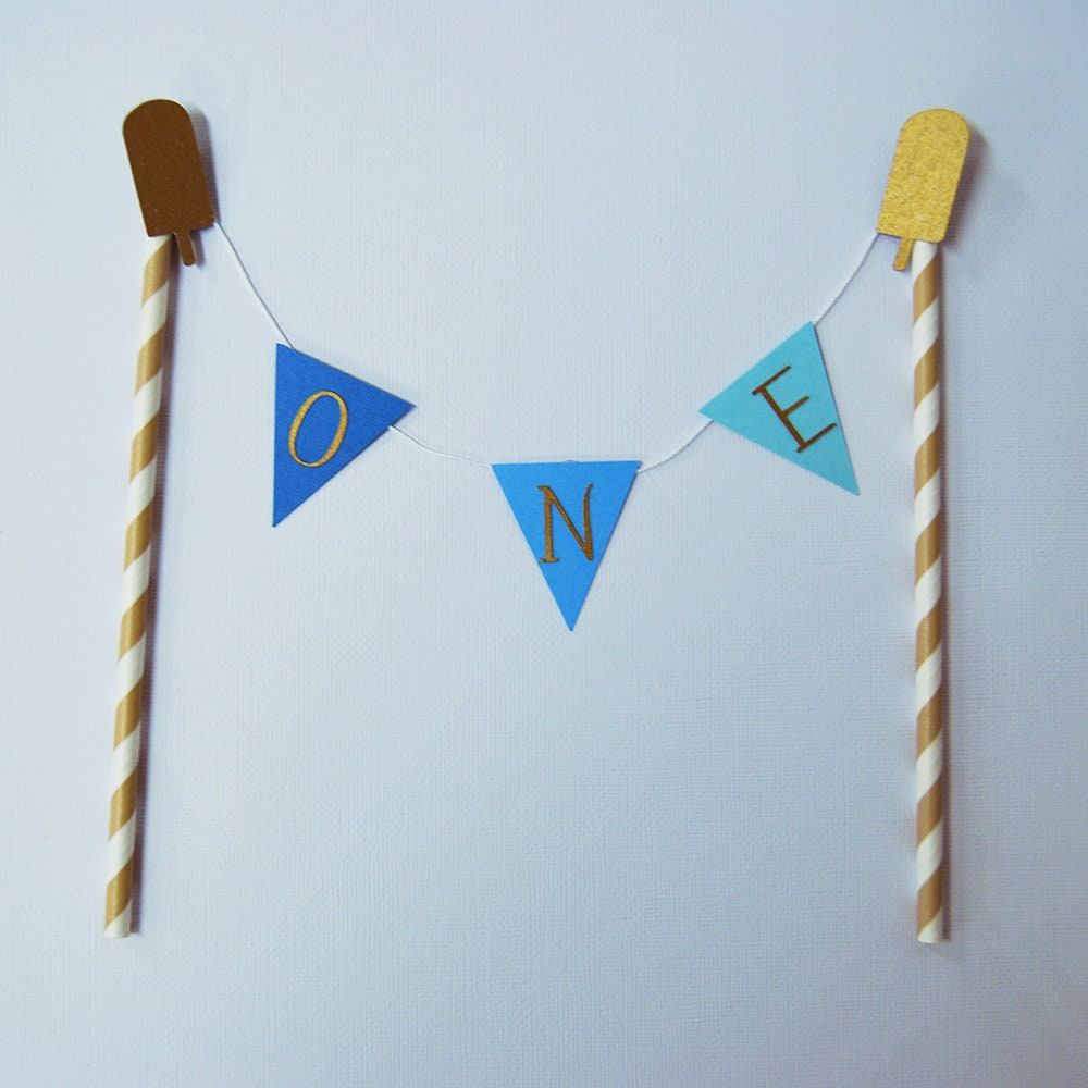 One Sweet Boy Cake Topper One Sweet Girl Cake Topper One - Etsy