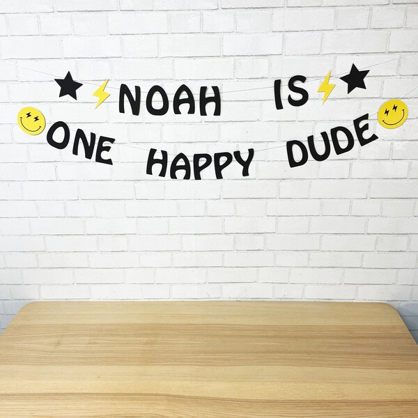 One Happy Dude Birthday Decorations - Etsy