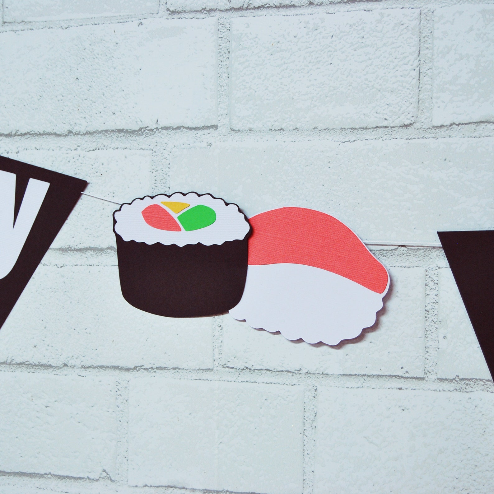 Sushi Birthday Banner, Sushi Birthday Decor, Sushi Party Decor, Sushi ...