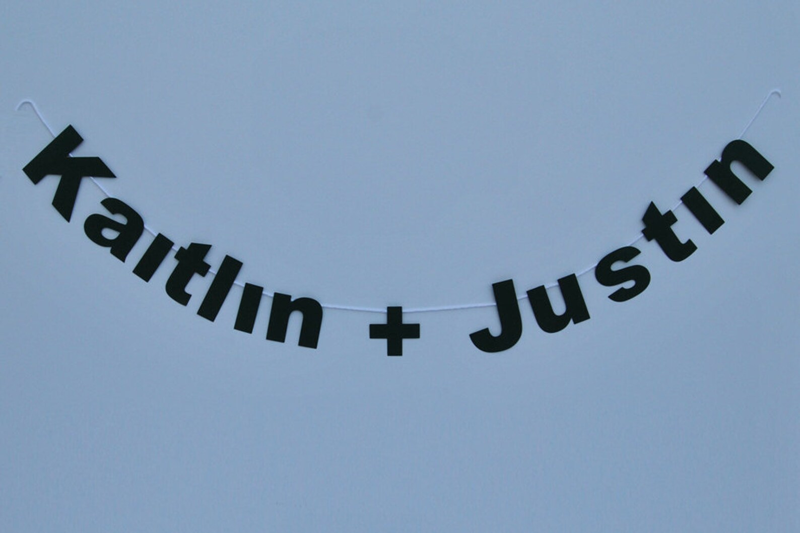 Engagement Party Name Banner Couple's Name Banner | Etsy