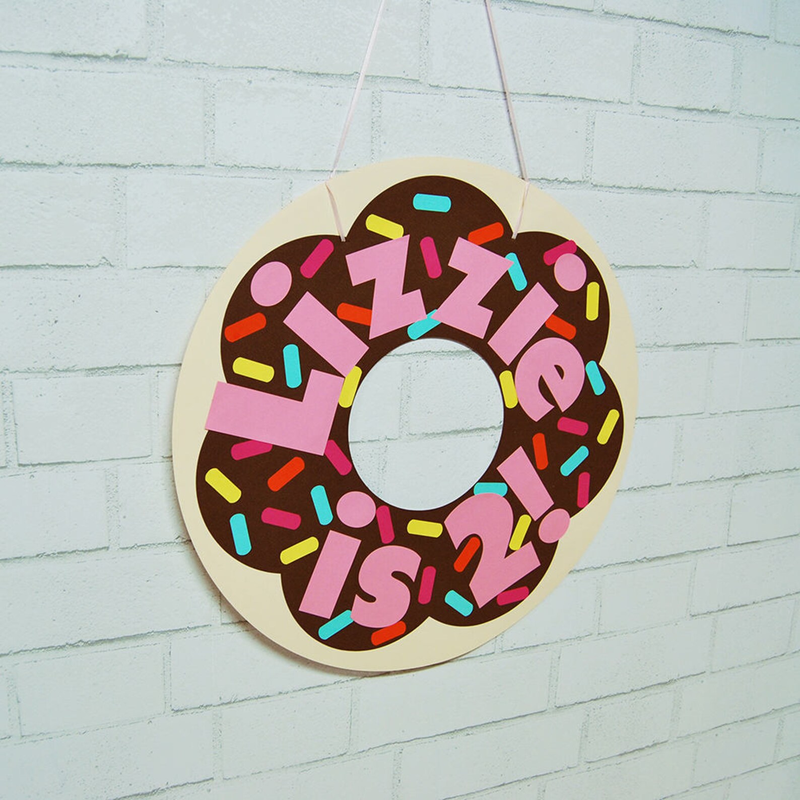 Donut Birthday Sign Donut Party Sign Donut Birthday Decor - Etsy