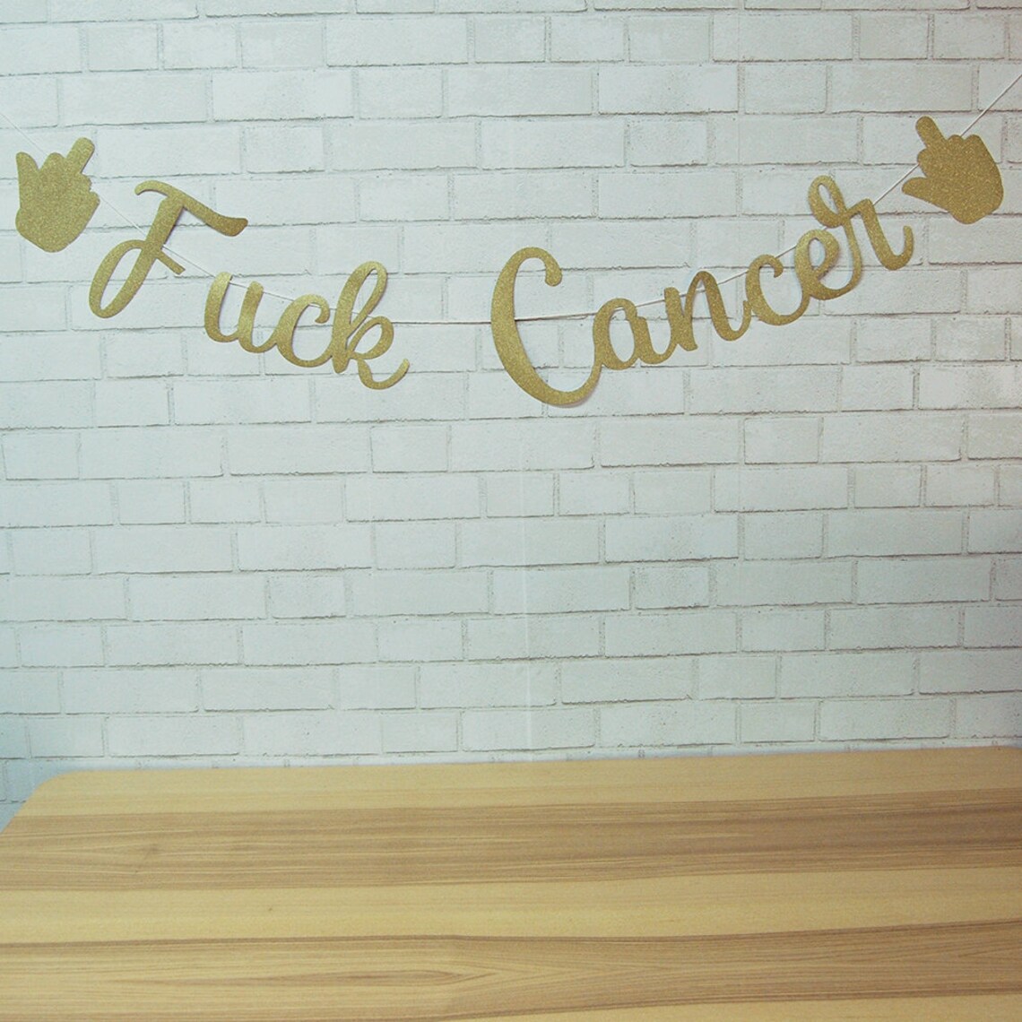 Fk Cancer Banner F Cancer Banner Cancer Fighter Banner | Etsy