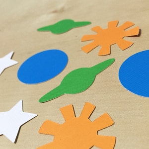 Outer Space Confetti, Solar System Confetti, Birthday Party, Astronaut ...