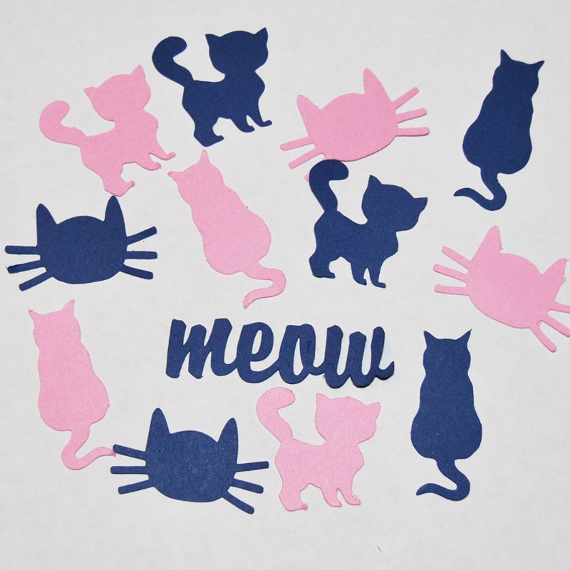 Cat Confetti - Etsy