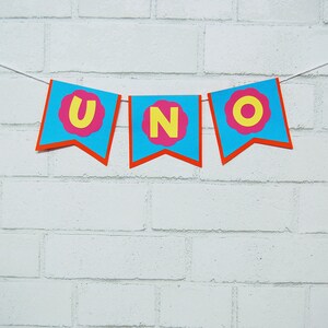 Uno Highchair Banner, Fiesta First Birthday Banner, Fiesta Highchair ...