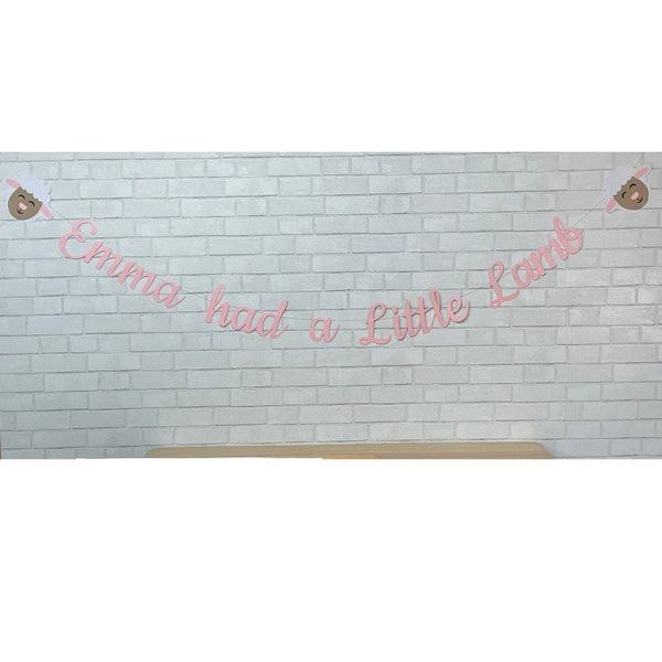 Lamb Banner - Etsy