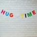 Hug Time Banner Hug Time Birthday Banner Trolls Hug Time - Etsy