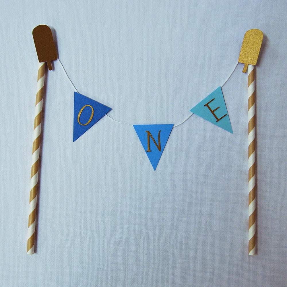 One Sweet Boy Cake Topper One Sweet Girl Cake Topper One - Etsy