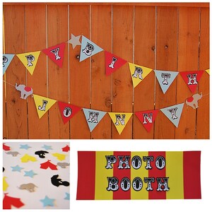 Vintage Circus Confetti, Circus Birthday, Carnival Birthday, Circus ...