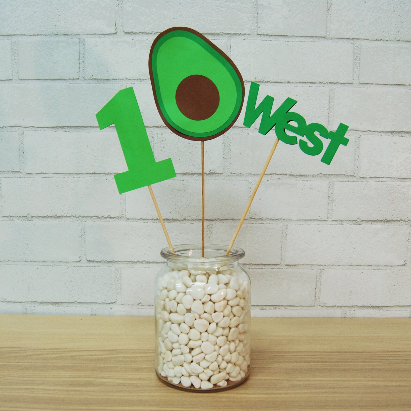 Avocado Centerpiece Avocado Birthday Avocado Party Decor | Etsy