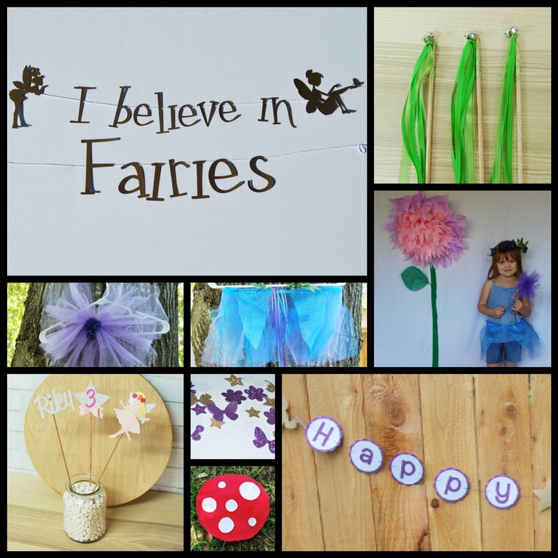 Fairy Confetti, Fairy Birthday Party, Woodland Fairy Birthday Party ...