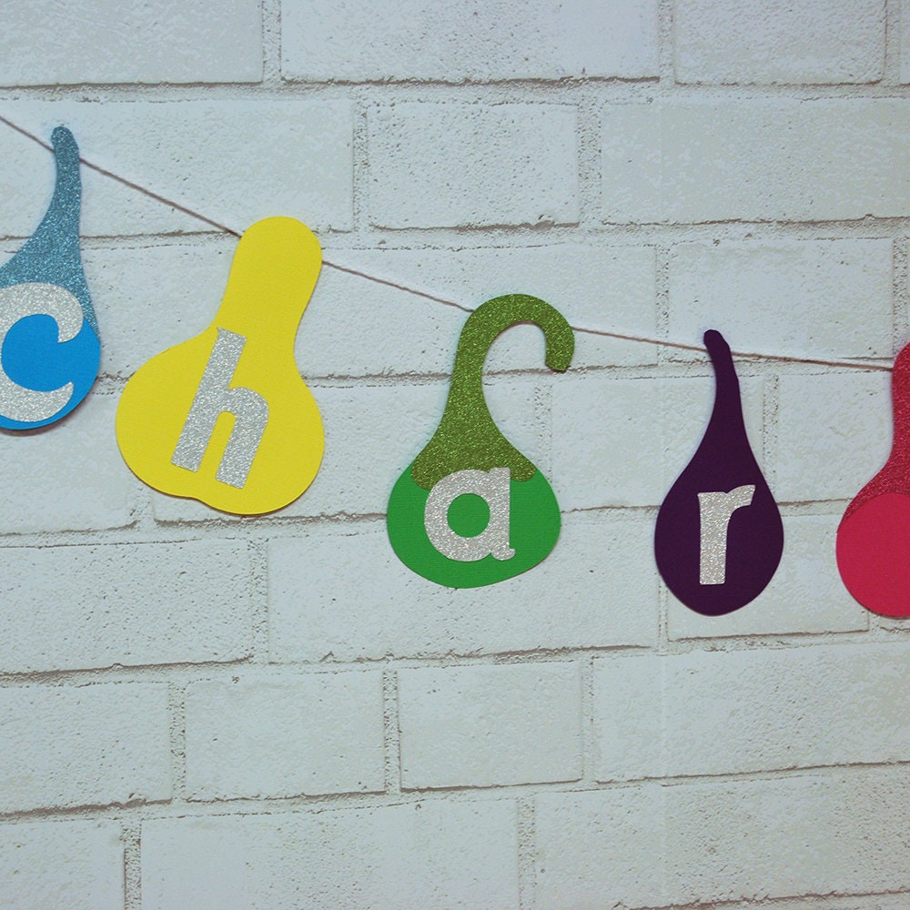 Troll Party Banner Troll Inspired Name Banner Gourd Name - Etsy