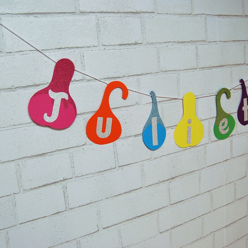 Troll Party Banner Troll Inspired Name Banner Gourd Name - Etsy