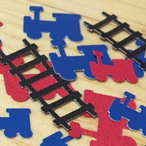 Train Confetti, Train Engine Confetti, Train Decor, Train Birthday ...