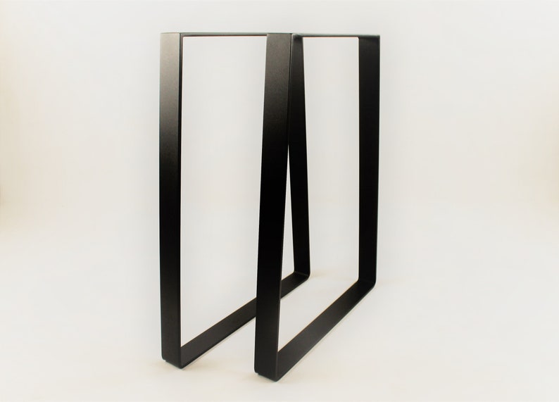 Solid Top Dining Table Legs/Desk Legs/Textured Black | Etsy