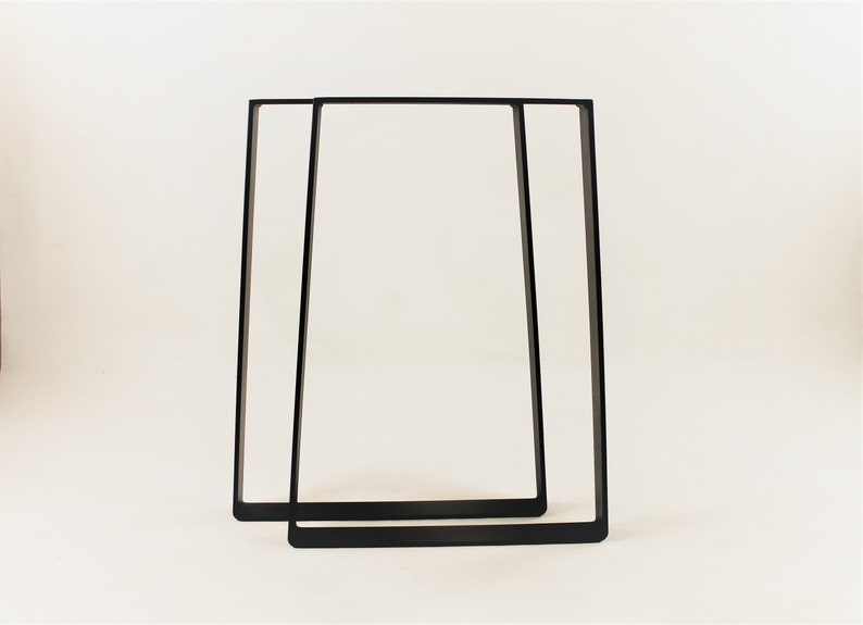 Solid Top Dining Table Legs/Desk Legs/Textured Black | Etsy