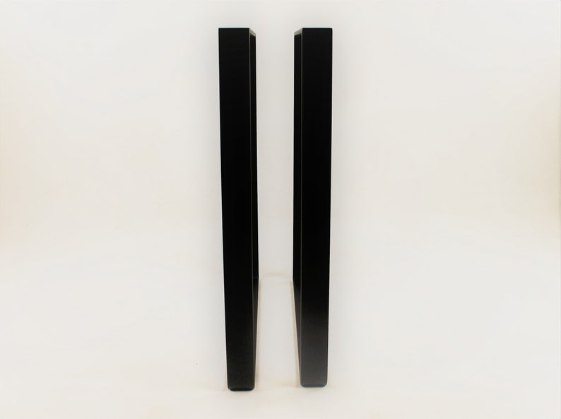 Solid Top Dining Table Legs/Desk Legs/Textured Black | Etsy