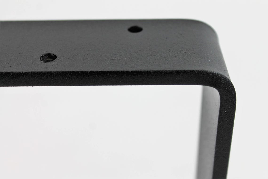 Steel End Table Legs/night Stand Legs/wide Base Trapezoid/set - Etsy