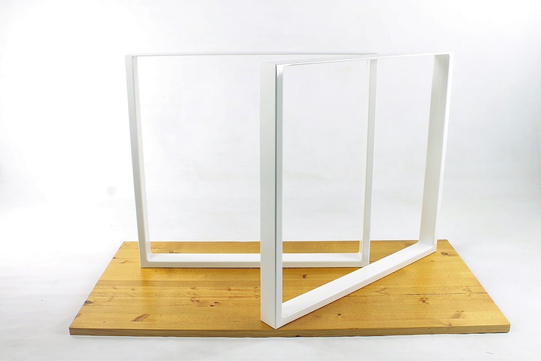 Beautiful Modern Dining Table Legs/choose Your Height and Width/semi ...