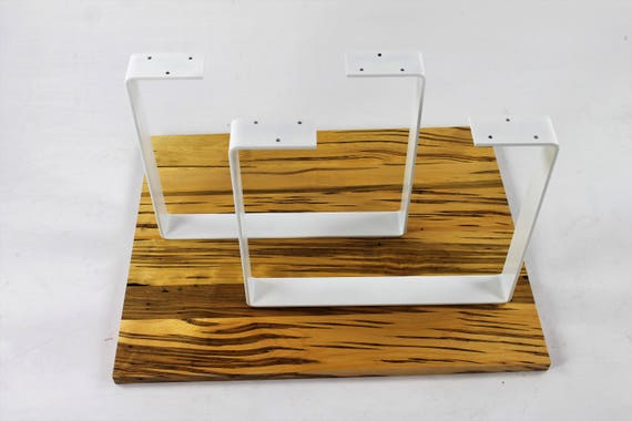 White Modern Coffee Table Legs/End Table Legs/Semi Gloss White | Etsy