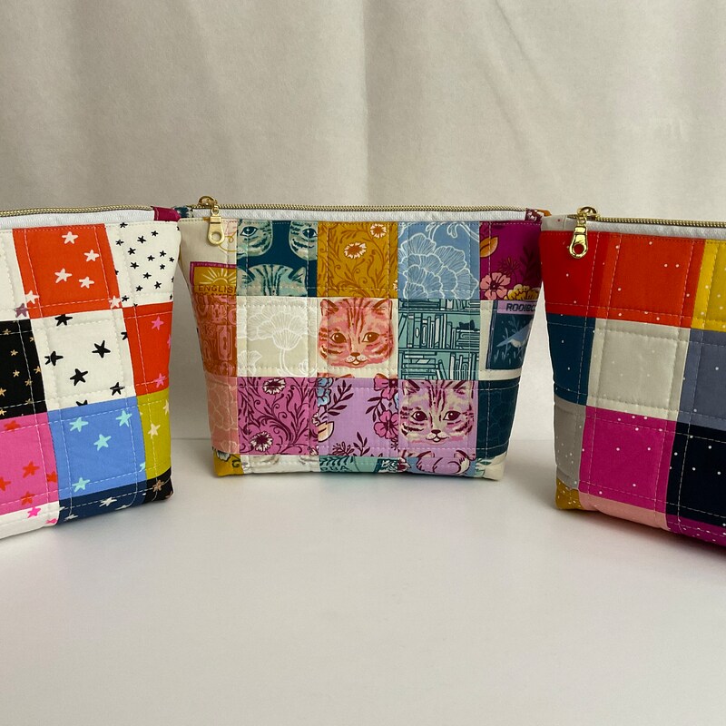Quilted Pouch Pattern - Etsy