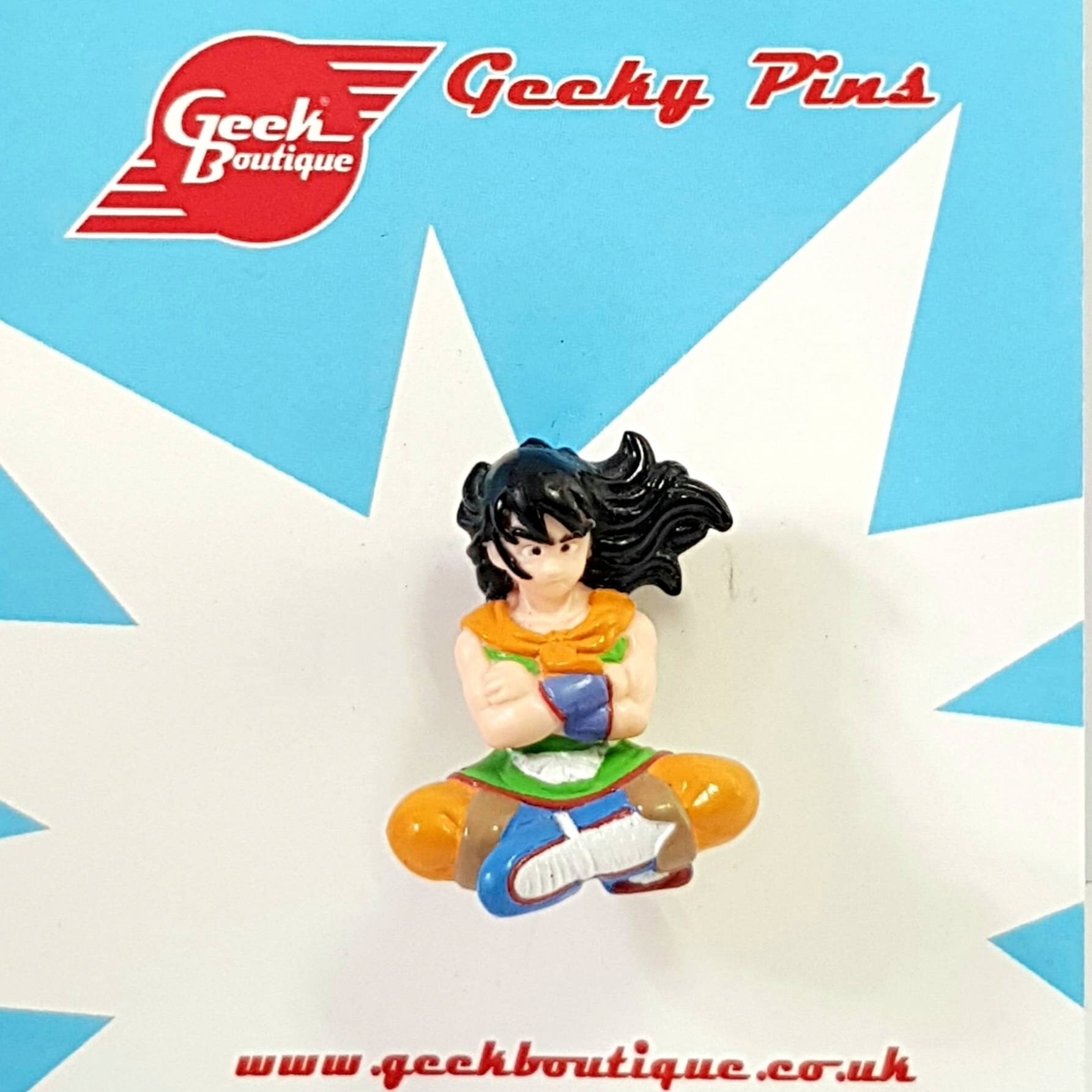 Dragon Ball Z Pin Badge Handmade Using 90s Recycled Toys Etsy