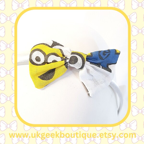 Minion Hair Bow - Etsy
