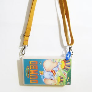 Disney's DUMBO Recycled VHS Hand Bag handmade Using Original Vintage ...