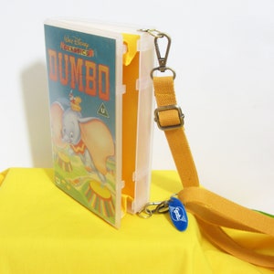 Disney's DUMBO Recycled VHS Hand Bag handmade Using Original Vintage ...