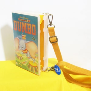 Disney's DUMBO Recycled VHS Hand Bag handmade Using Original Vintage ...