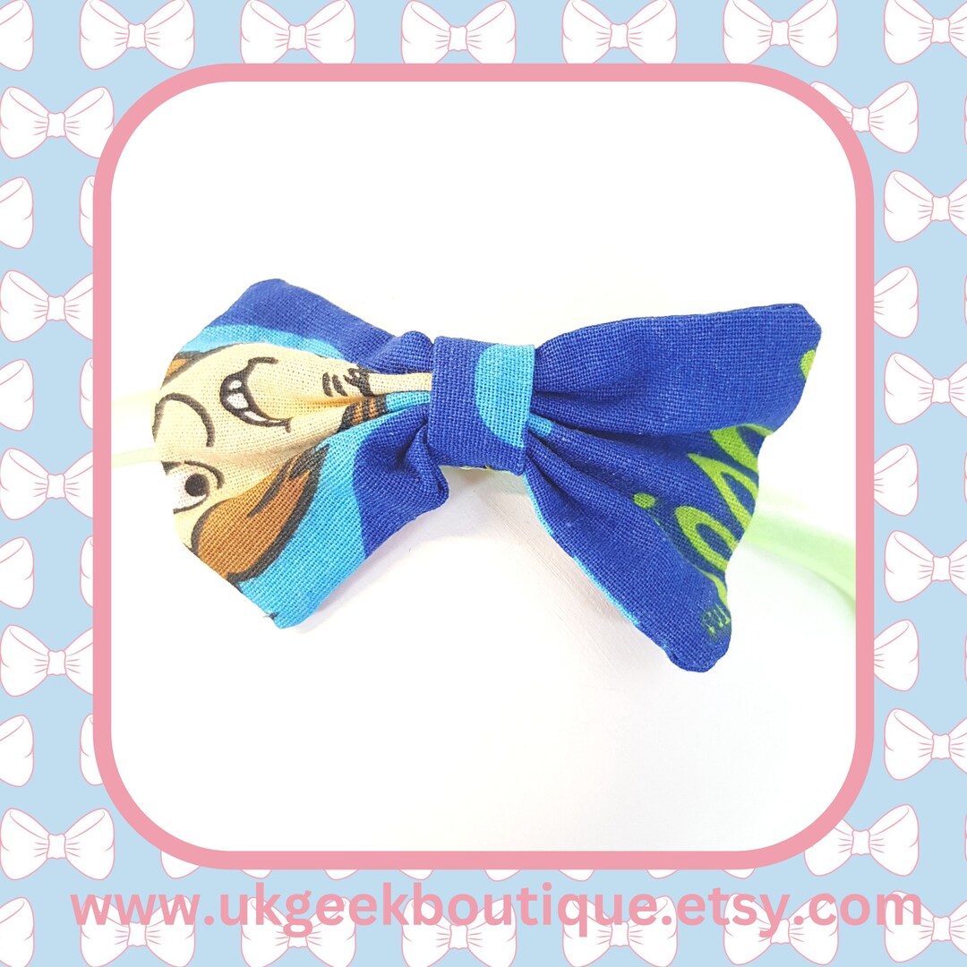 Vintage Scooby Doo Handmade Alice Bow Hairband - Made With Recycled 90s ...